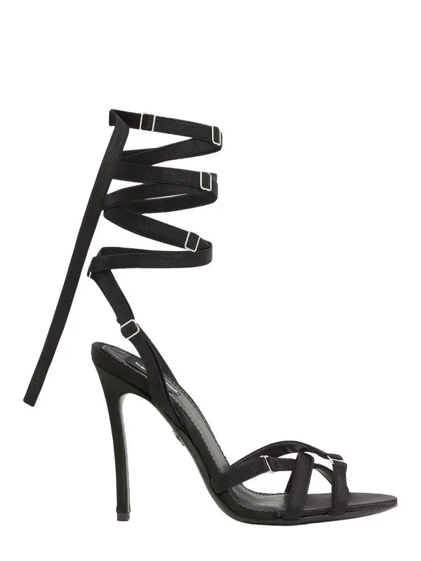 Dsquared2 Strappy High Heel Sandals - Black