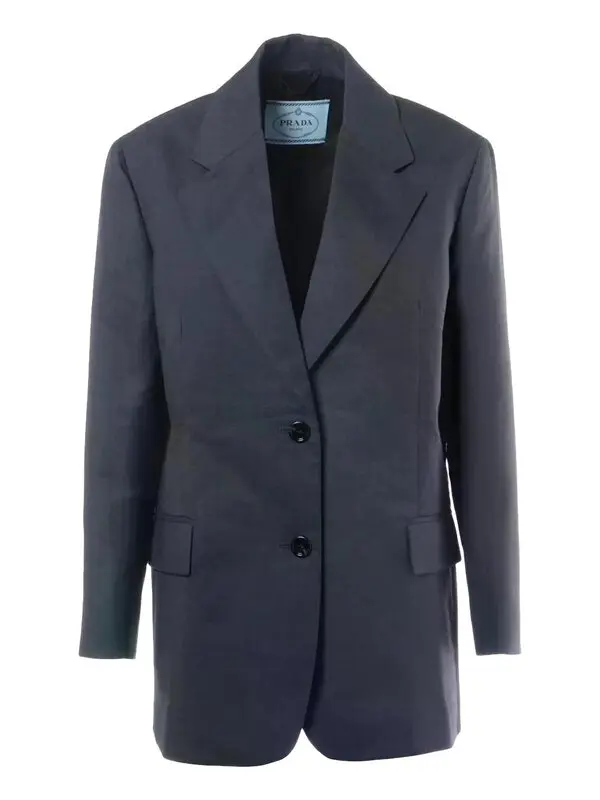 Prada 2022 Wool Blazer - Grey