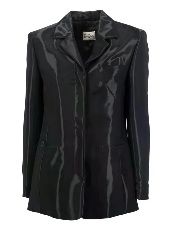 BETTY BARCLAY Silk Blazer - Black