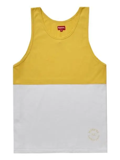 Supreme Split Tank Top - Yellow