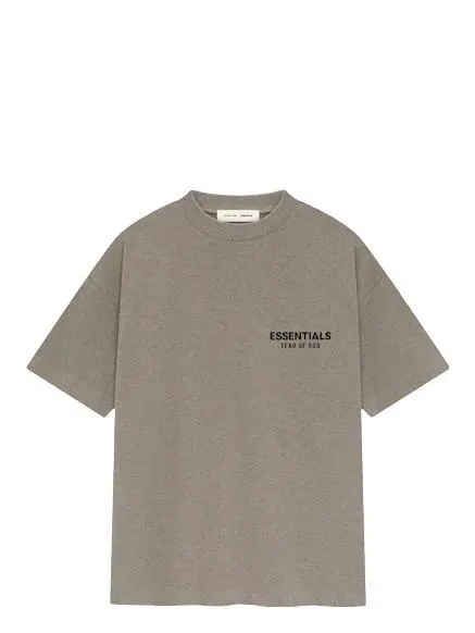 Fear Of God Essentials Classic Short Sleeve Tee Shirt - Homestead Heather