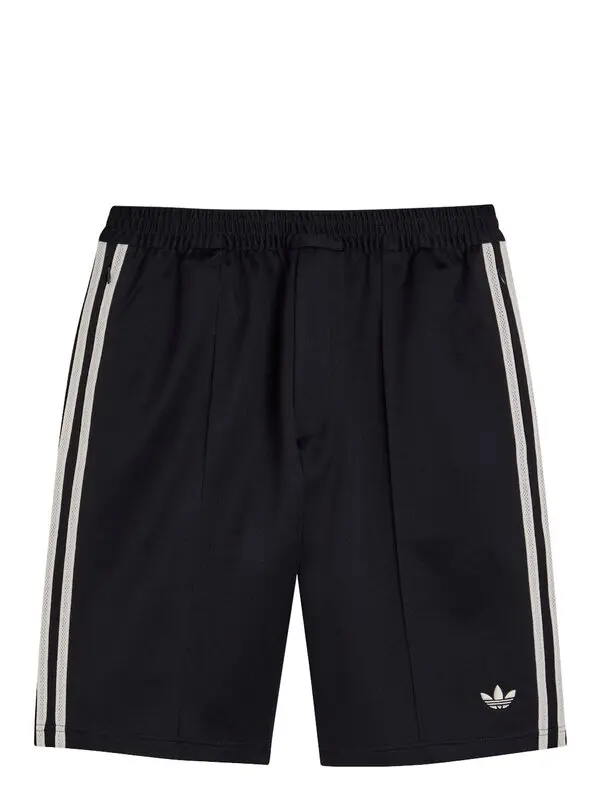 WALES BONNER Adidas X Logo-embroidered Twill Shorts - Navy