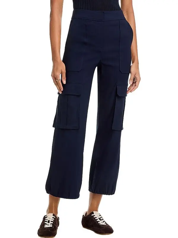 Veronica Beard Dari Cargo Pants - Navy