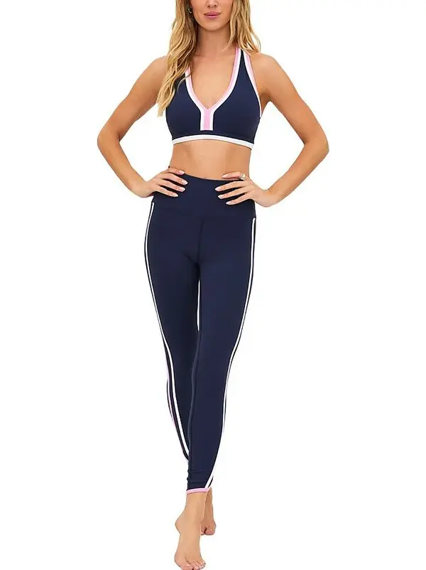 Beach Riot Nella High Rise Leggings - Sleet Colorblock