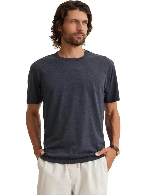 Velvet By Graham & Spencer Zander Tee - Navy