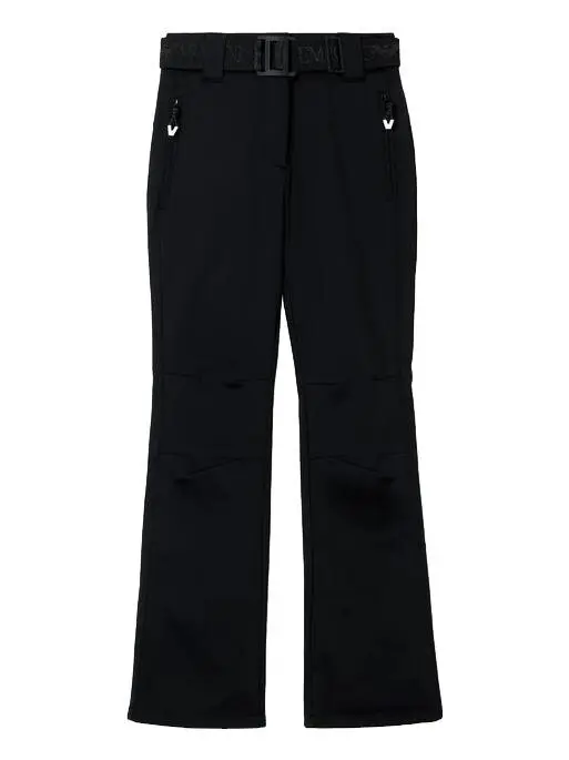 Emporio Armani Technical Softshell Ski Trousers - Black