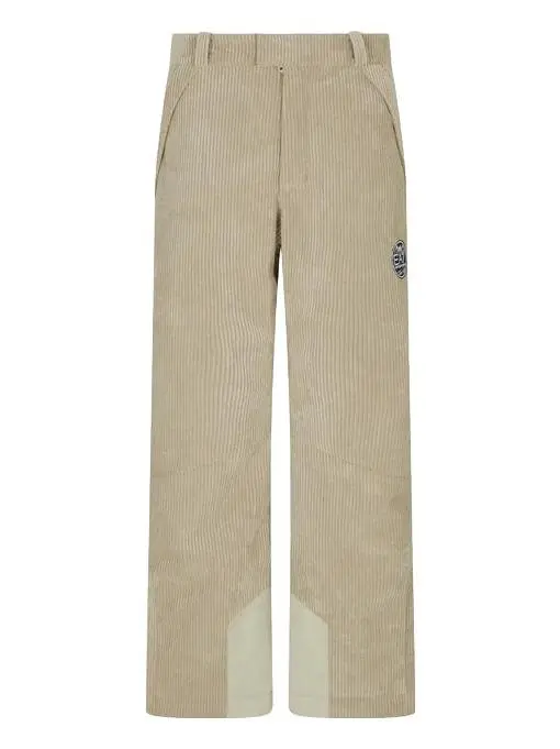 Emporio Armani Technical Ski Trousers With Stratum7 Recycled Padding - Natural