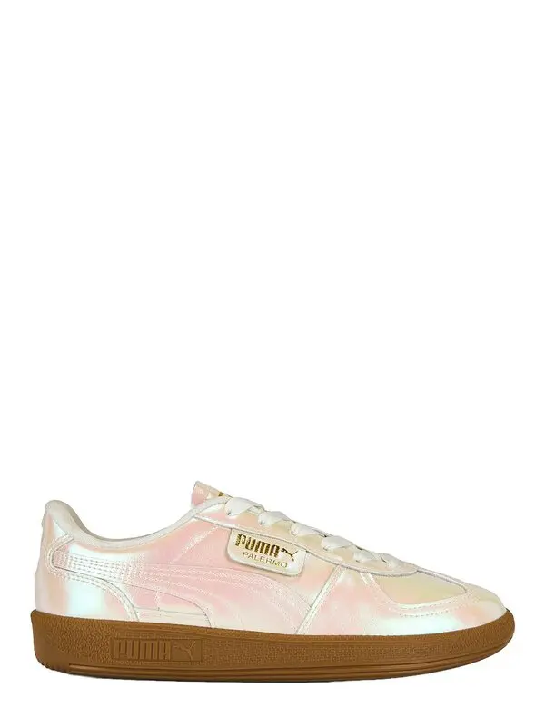 PUMA Palermo Sneakers - Warm White & Puma Gold