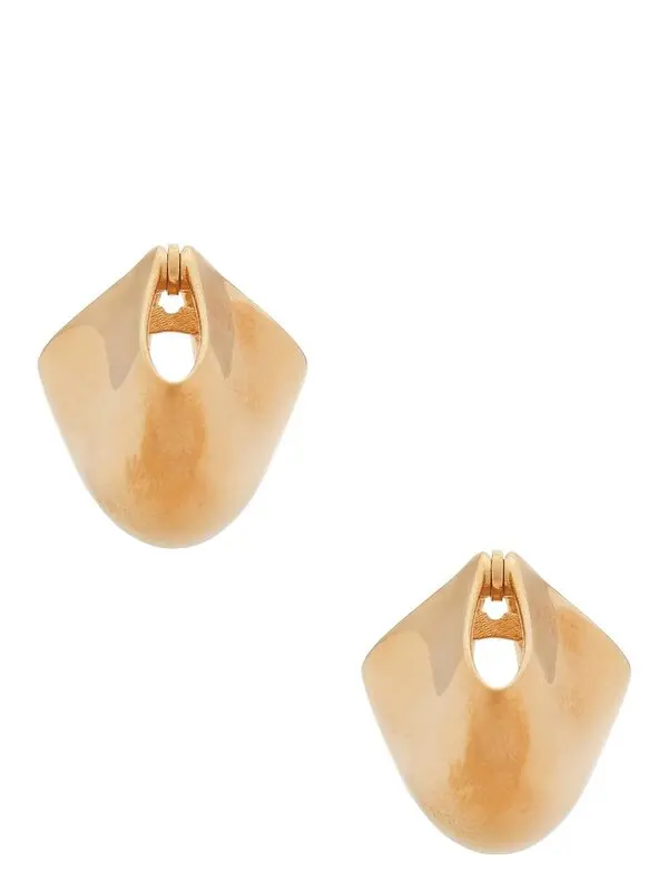 Khaite Lotus Small Earrings - Gold