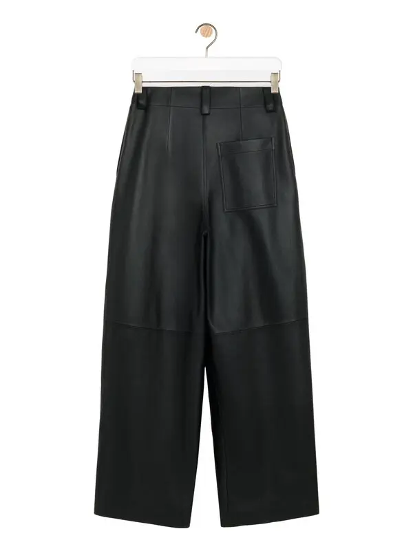 Loewe Nappa Lambskin Trousers - Black