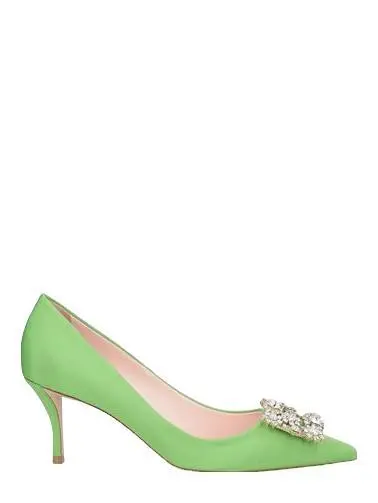 ROGER VIVIER Pumps With Appliqués - Green