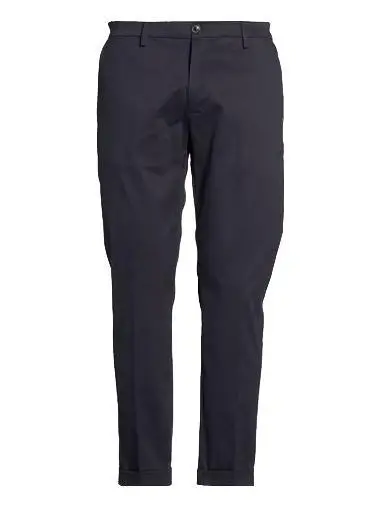 LIU •JO MAN Pants Midnight Size Cotton, Elastane - Blue