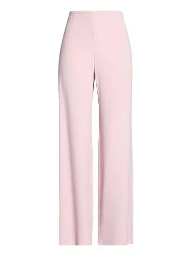 Emporio Armani Wide-leg Crepe Pants - Pink