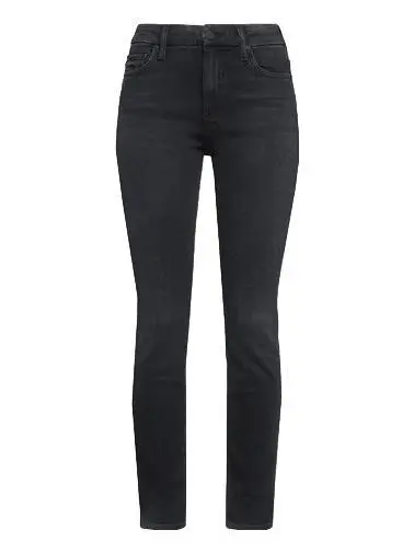 MOTHER Jeans In Cotton Blend - Black