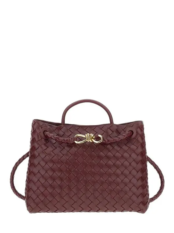 Bottega Veneta Andiamo Medium Bag - Red