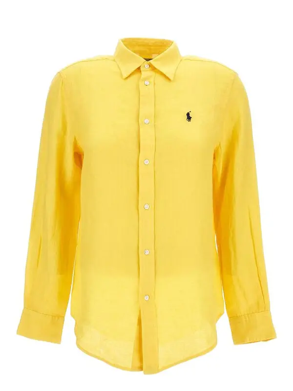 Polo Ralph Lauren Linen Shirt - Yellow