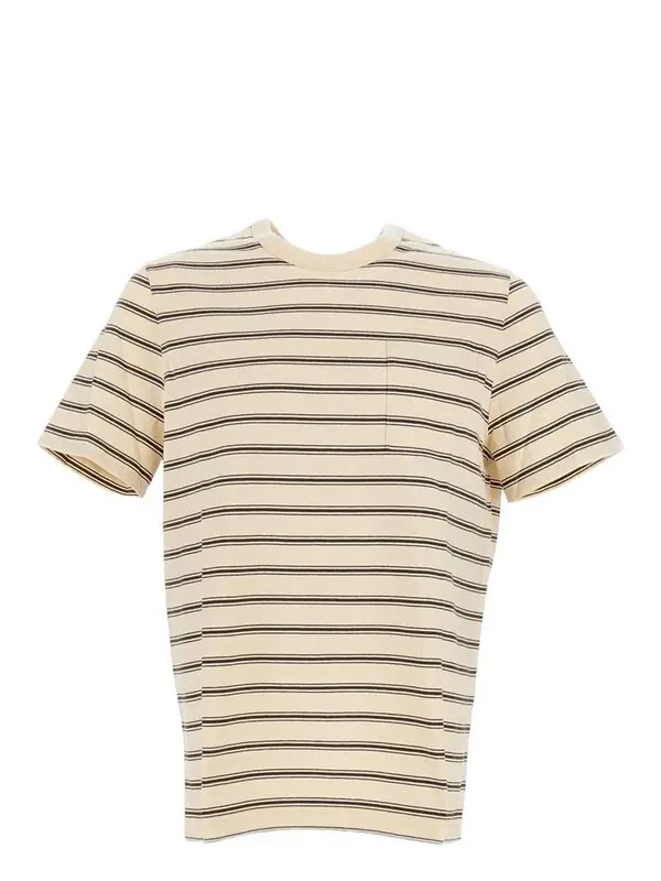 A.p.c. Striped T-shirt - Beige