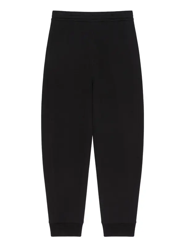 Givenchy Couture Seam Joggers In Scuba - Black/dark Grey