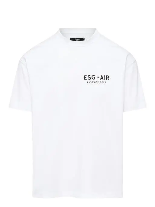 EASTSIDE GOLF Boarding Pass Graphic T-shirt - Bright White