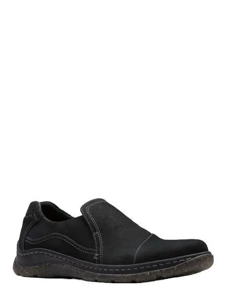 Clarks Orlene Slip-on Sneaker - Black Leather