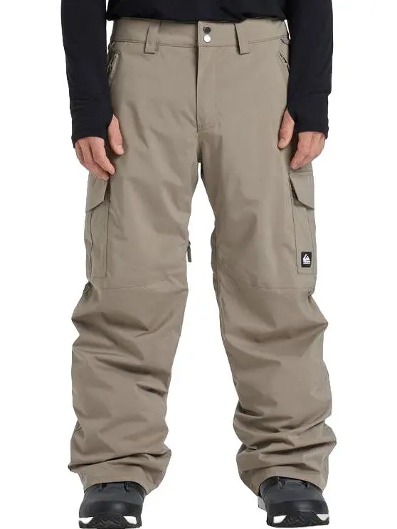 Quiksilver Porter Waterproof Snow Pants - Fallen Rock