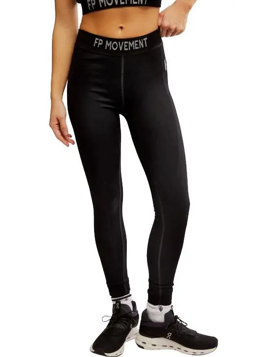 Free People Long Haul Leggings - Black