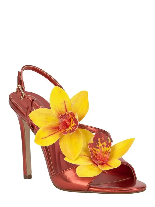 Jessica Simpson Jylia Slingback Sandal - Poppy Papaya