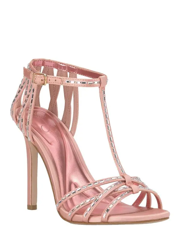 Jessica Simpson Jivira Ankle Strap Sandal - Cameo Pink