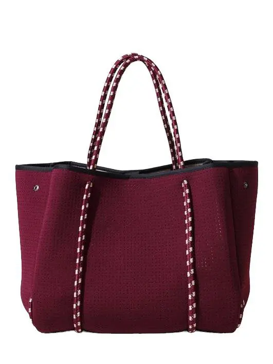 POP UPS BRAND Everyday Neoprene Tote - Burgundy