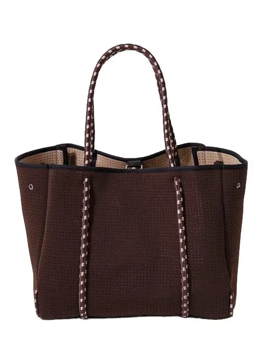 POP UPS BRAND Everyday Neoprene Tote - Dark Brown