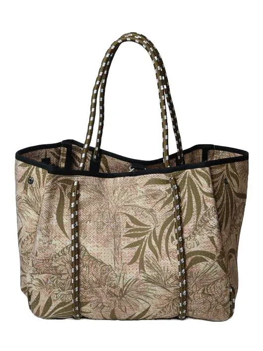 POP UPS BRAND Everyday Neoprene Tote - Jungle Beige