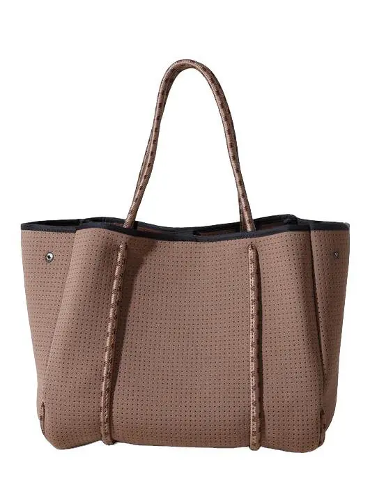 POP UPS BRAND Everyday Neoprene Tote - Light Brown