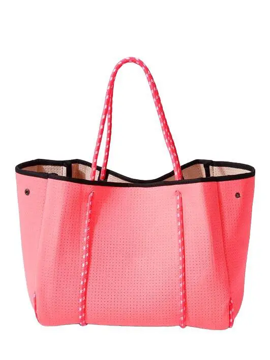 POP UPS BRAND Everyday Neoprene Tote - Neon Pink