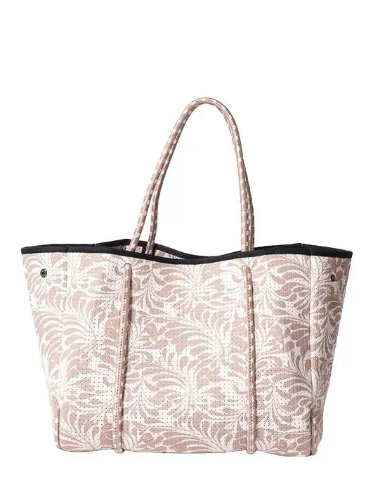POP UPS BRAND Everyday Neoprene Tote - Palm Beige