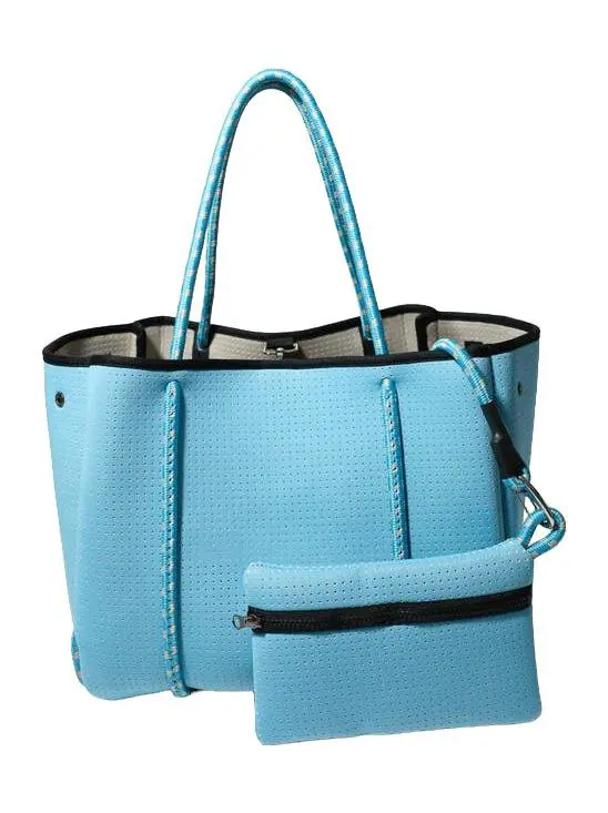POP UPS BRAND Everyday Neoprene Tote - Powder Blue