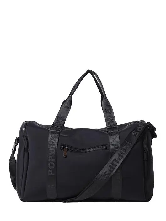 POP UPS BRAND Weekend Neoprene Duffle Bag - Black