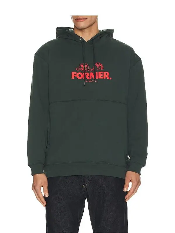 FORMER Want It All Hoodie - Petrol