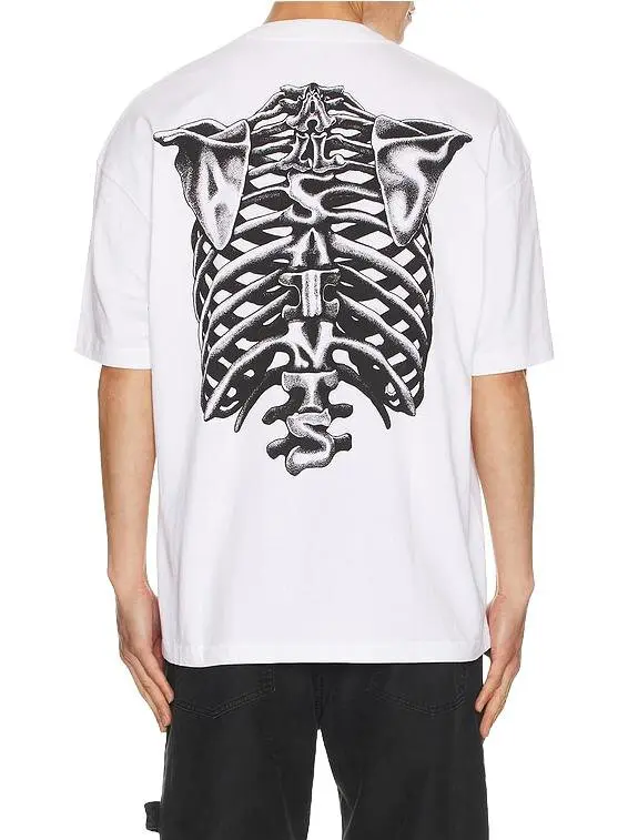 ALLSAINTS Anatomica Crew Tee In White - Optic White