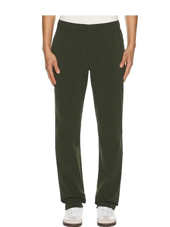 Tommy John Air Flow Pant In Green - Duffel Bag Grey