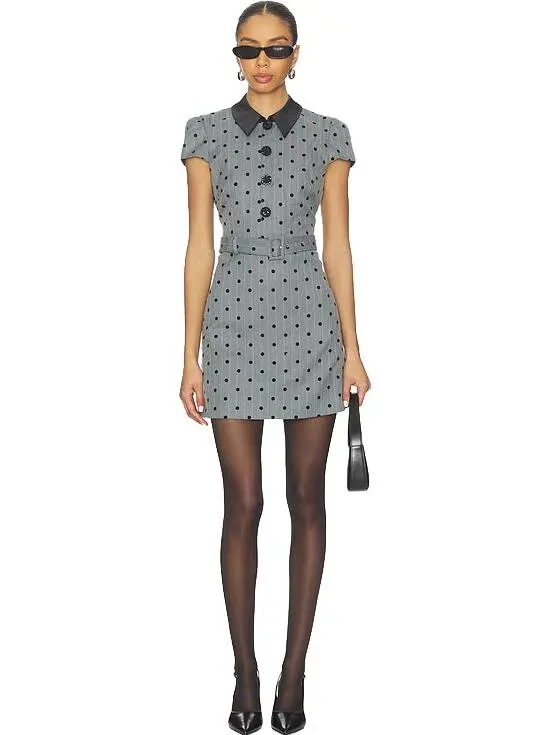 Likely Poppette Dress - Charcoal & Black