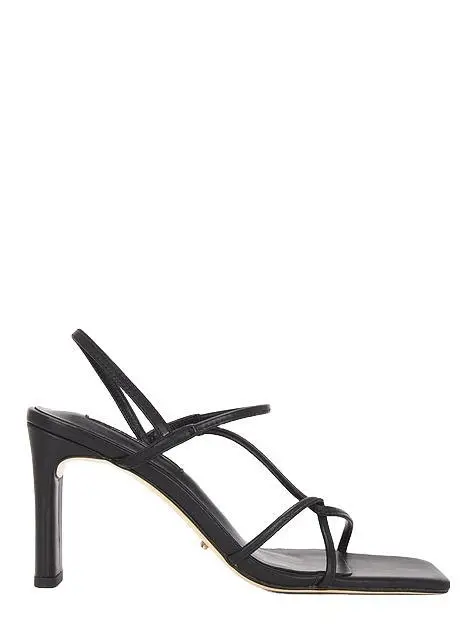 TONY BIANCO Calais Sandal - Black Nappa