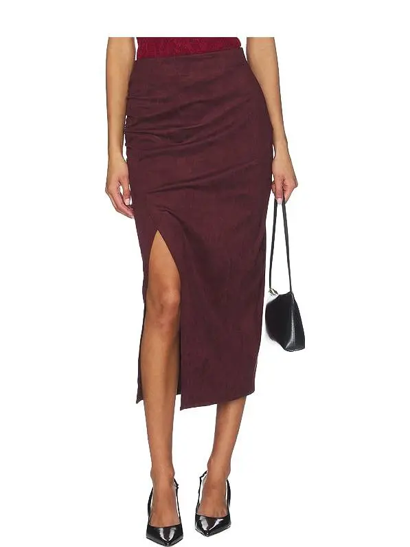 Heartloom Sampaio Skirt - Oxblood