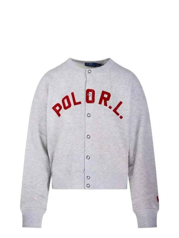 Polo Ralph Lauren Buttoned Sweatshirt - Grey