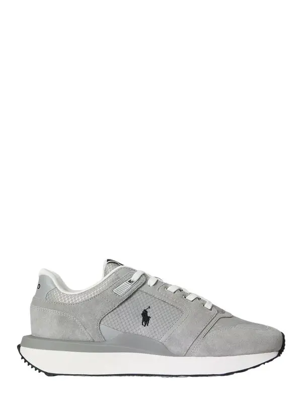 Polo Ralph Lauren Suede Leather Low-top Sneakers - Grey