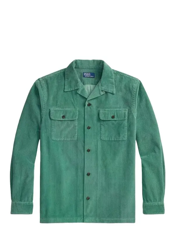 Polo Ralph Lauren Pocket Corduroy Long-sleeve Shirt - Green