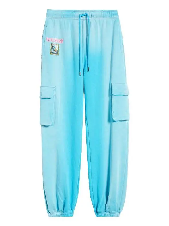VERYRARE Fatal Error Pocket Sweatpants - Blue