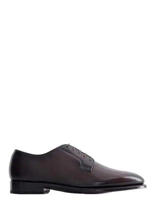 ANTHONY VEER Sterling Derby - Chestnut Depth Brown Leather