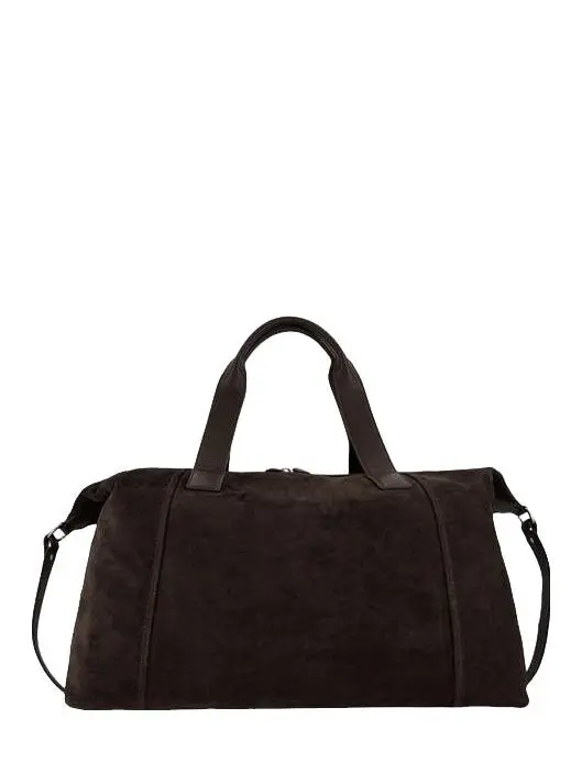 Vince Suede Duffle Bag - Tobacco