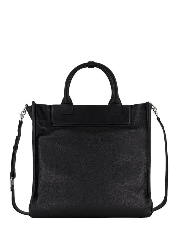 Vince Nordhelm Leather Tote - Black