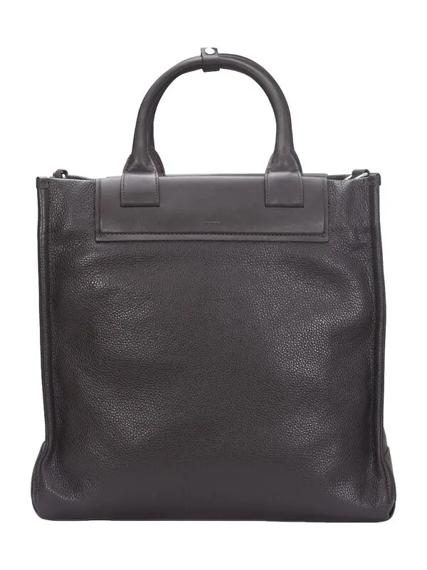 Vince Nordhelm Leather Tote - Tobacco